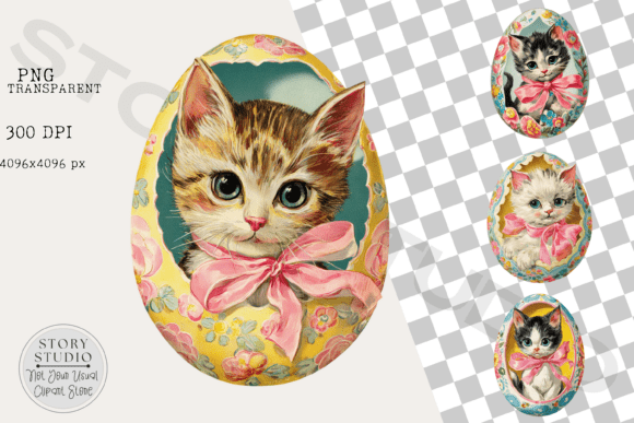 Cozy Sweater Easter Bunny Clipart Graphic by Story Studio · Creative ...
