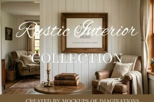 Vintage Frame Mockup Bundle - 4 PSD File Graphic by Mockups Of ...