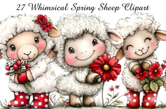 Whimsical Spring Owl Clipart Bundle Graphic by GatewayDesign · Creative ...