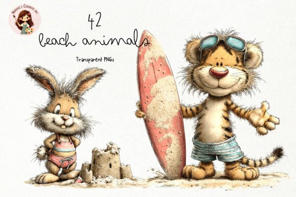 Graduation Animals PNG Clipart Bundle Graphic by Nicolle's Colorful Art ...