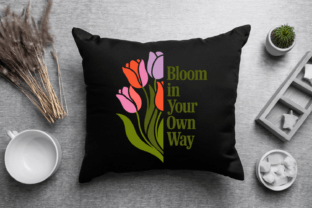 Bloom in Your Own Way Tulip Flower PNG Graphic by Design Wave ...
