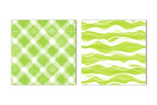 Lime Green Seamless Patterns Graphic by Dream Creation · Creative Fabrica