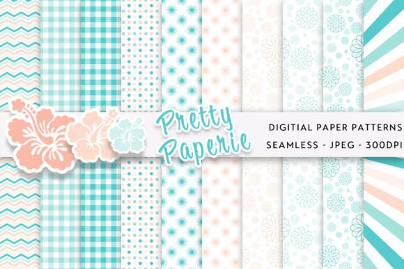 10 Halloween Digital Paper Backgrounds Graphic by Pretty Paperie ...