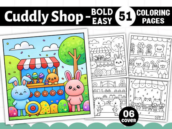 Bold & Easy Travel Girly Coloring Pages Graphic by KDP PRO DESIGN ...