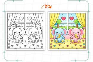 Bold and Easy Cuddly Shop Coloring Book Graphic by KDP PRO DESIGN ...