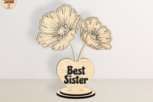 Floral Stand Laser Cut File SVG Bundle · Creative Fabrica