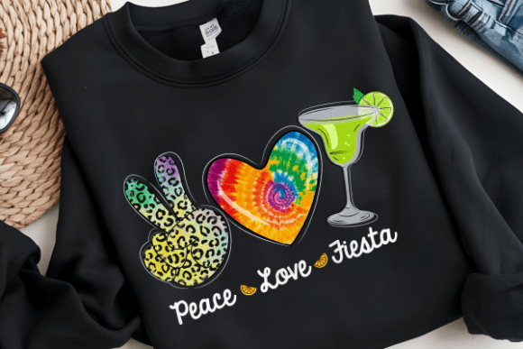 Peace Love Fiesta PNG, Cinco De Mayo PNG Graphic by FabiCraft99 ...