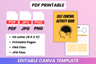 Self Control Activity Book Kdp Interior Graphic by DIGITAL PRINT BOX ...