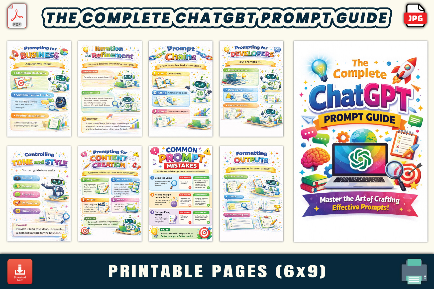 The Complete ChatGPT Prompt Guide Graphic by LR ART · Creative Fabrica