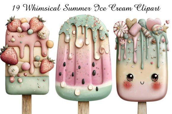 Watercolor Summer Highland Cow Clipart Graphic by GatewayDesign ...