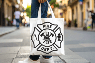 Fire Department Maltese Cross · Creative Fabrica