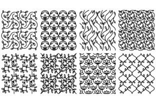 Floral Pattern Tiles EPS Graphic by Carott Art · Creative Fabrica