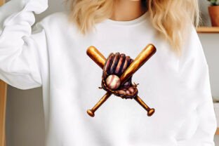 Boho Baseball Clipart Graphic by Creative Print · Creative Fabrica