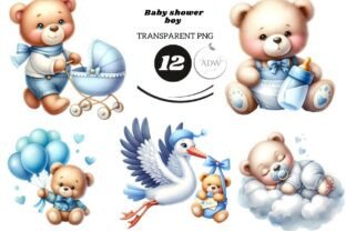Baby Shower Boy Graphic by AuroraDesignWorks · Creative Fabrica