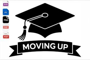 Moving Up Graduation Cap SVG Graphic by mhrana730 · Creative Fabrica