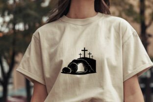 Resurrection Christian Easter Graphic by ninjaaui · Creative Fabrica