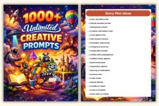 1000+ Unlimited Creative Prompts Graphic by MR Mamun Store · Creative ...