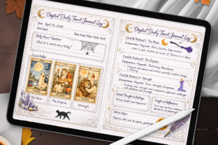 Llama Tarot Cards Clipart, 22 PNG Graphic by digitalplannerland ...