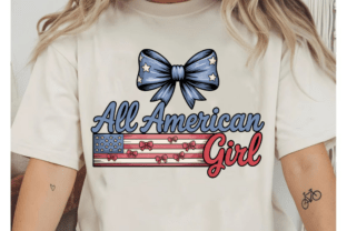 American Girl PNG, Preppy 4th of July Graphic by Pixel Princess ...