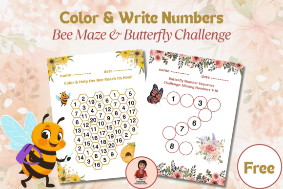 Bunny Number Hunt 1-9: Math Fun Graphic by The Teaching Treasure Trove ...
