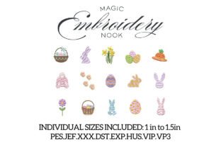Mini Easter Bundle X 15 Designs · Creative Fabrica
