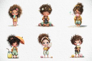 Whimsical Summer Beach Kids Clipart Graphic by Craft Art · Creative Fabrica