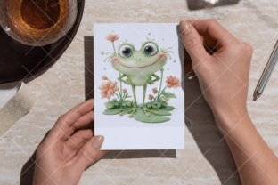 3D Cute Frog Clipart Summer Animal Graphic by Nelly imy · Creative Fabrica