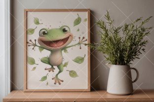 3D Cute Frog Clipart Summer Animal Graphic by Nelly imy · Creative Fabrica