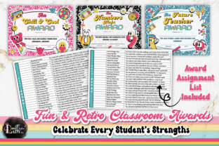 Retro Groovy End of Year Student Awards Graphic by The Doodlin’ Lady Co ...
