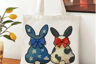 Easter Bunny Clipart Bundle Sublimation Graphic by ...