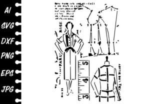 Stencil Fashion Design Graphic by MARYCRAFTIRIA · Creative Fabrica