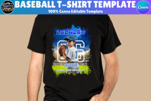 10 Baseball T-Shirt Editable Template Graphic by Canva Magic · Creative ...