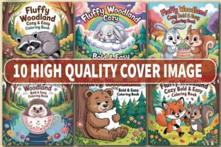 Clown Fluffy Woodland Cozy Bold & Easy Graphic by Creative Art Drawing ...