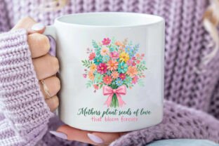 Mothers Plant Seed of Love Floral PNG Graphic by Artistic.Visions ...