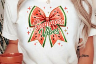Watermelon Coquette Bow Vibes Png Graphic by Dreamshop · Creative Fabrica