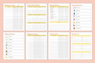 Kids Productivity & Chore Organizer KDP Graphic by SR KDP · Creative ...