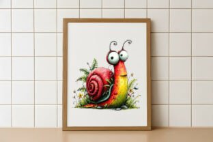 Whimsical Floral Snail Clipart Graphic by Breezy.Lane · Creative Fabrica