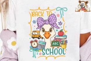 Back to School Duck PNG Clipart Graphic by TigerDesigns · Creative Fabrica