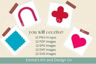 Geometric Shape Vectors | Graphic by Emma's Art & Design Co · Creative ...
