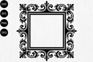 Scalloped Border Oval Frame Vector SVG Graphic by VECTOR AREA ...