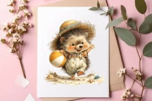 Whimsical Summer Animal Clipart Graphic by Print Magic · Creative Fabrica