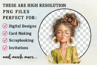 Whimsical Summer Girl Clipart Graphic by daily.arts · Creative Fabrica