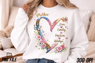 Mom Mama PNG, Mother's Day Heart PNG Illustration par PrintExpert ...