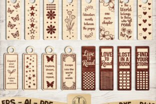 Reading Bookmark Laser Cut SVG Bundle · Creative Fabrica