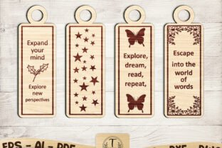 Reading Bookmark Laser Cut SVG Bundle · Creative Fabrica