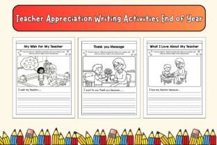 Teacher Appreciation Writing Activities Graphic by TheStudyKits ...