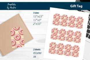 Donut Subscription Box Tags Printable Graphic by Templates by Pauline ...