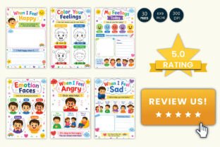 Feelings & Emotions Activity Book for Ki Graphic by LR ART · Creative ...