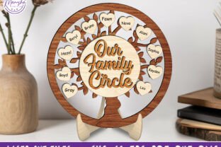 Personalized Family Tree Sign Laser Cut · Creative Fabrica