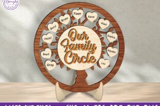 Personalized Family Tree Sign Laser Cut · Creative Fabrica